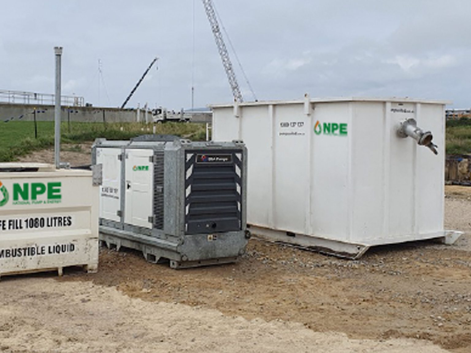 10,000L & 18,000L Sediment Tank - www.nationalpump.com.au