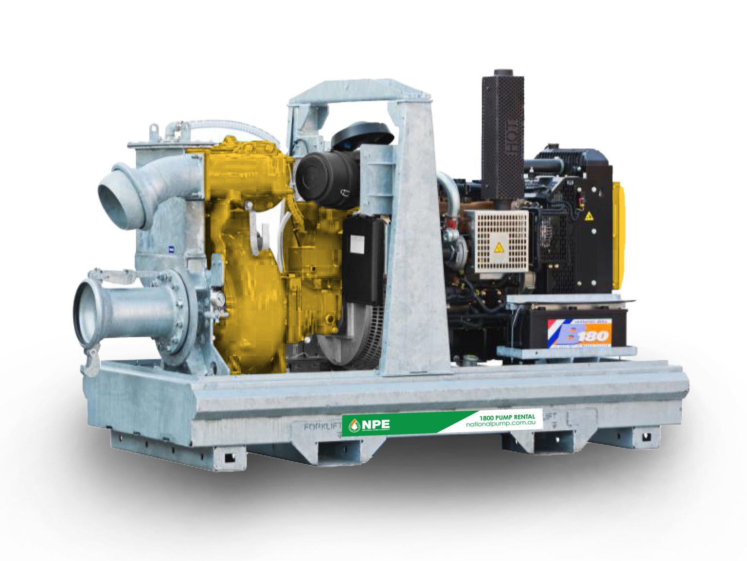 BA200E D328 Diesel Driven Dewatering and Sewage Pump BBA - www ...