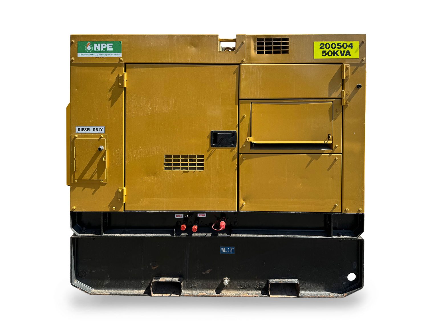 50kVA - IS Diesel Generator - www.nationalpump.com.au