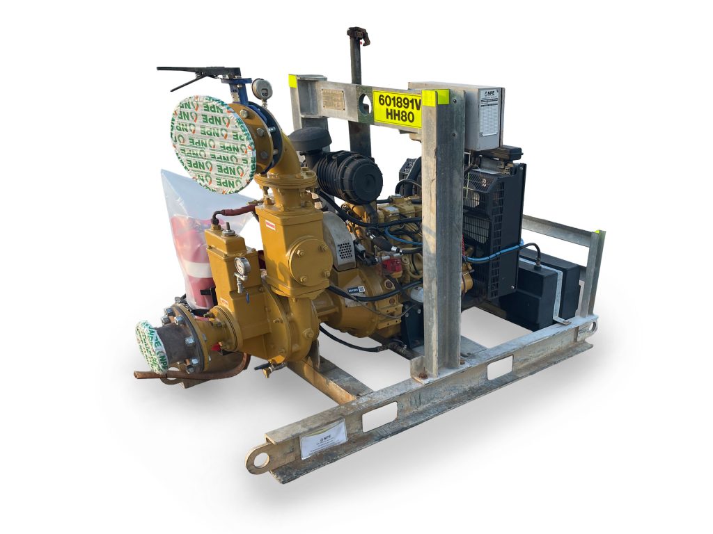 HH80 Diesel Electric Drive Auto Prime Pump Sykes - www.nationalpump.com.au