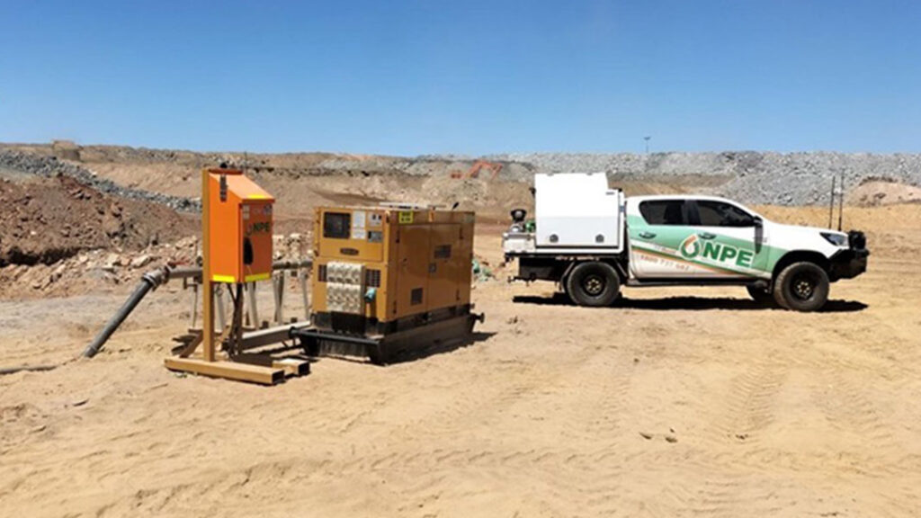 Borefield Pump Hire - www.nationalpump.com.au